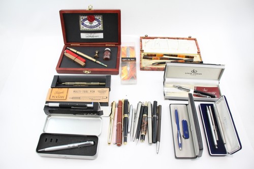 Writing Instruments Assorted Inc Fountain Pens Ballpoint Biro ...