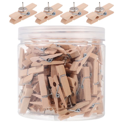 Decorative Push Pin Hanging Photo Holders Clips Bulletin Board Clamps ...