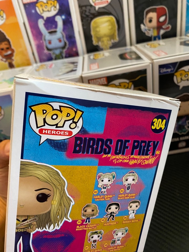 Funko Pop! Birds of Prey - Black Canary Boobytrap Battle # 304 | eBay
