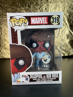 Funko POP! MARVEL: Deadpool #319 Deadpool as Bob Ross 889698308656| eBay