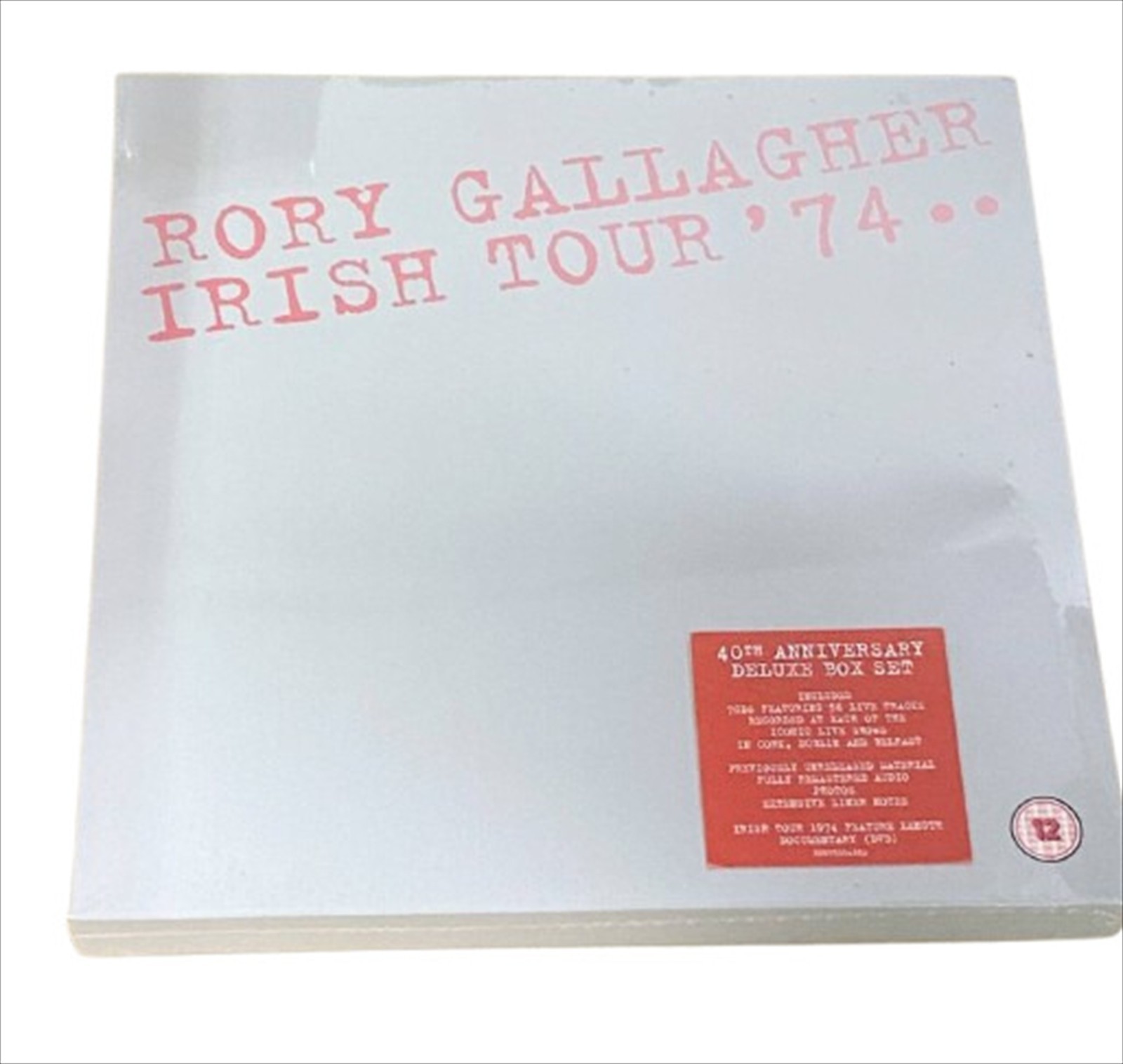 Rory Gallagher IRISH TOUR '74 40th Anniversary Box Set 7 CDs + 1 DVD ...