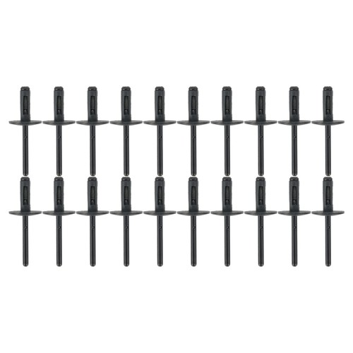 Improve the Look of Your For BMW 20pcs Car Rivets for Bumper Door Sill ...