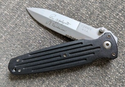 Gerber Rex Applegate W.E Fairbairn Combat Folder Pocket Knife 10" | eBay