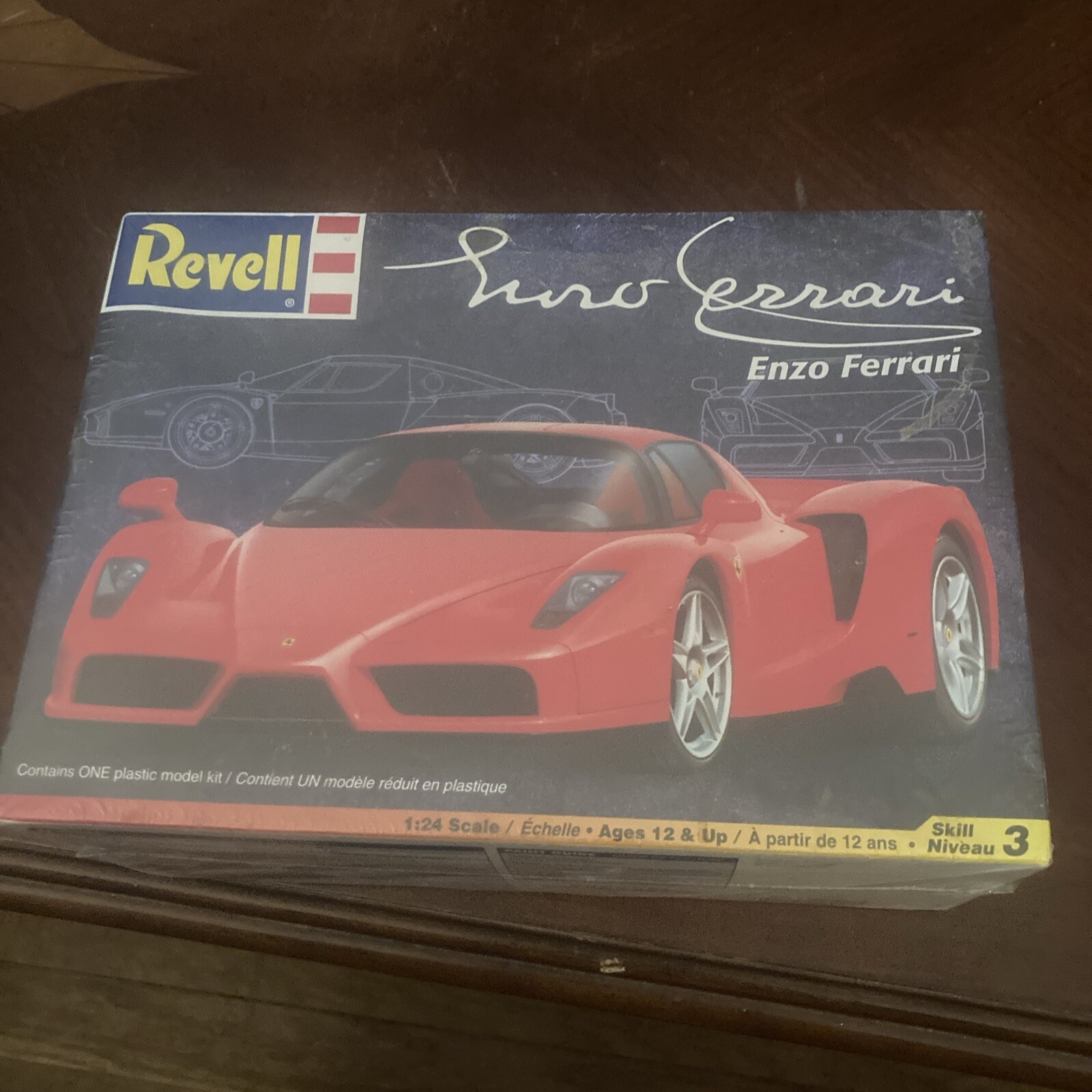 Revell Enzo Ferrari 1:24 Scale Model Kit 85-2192 - NEW Open Box, Sealed ...