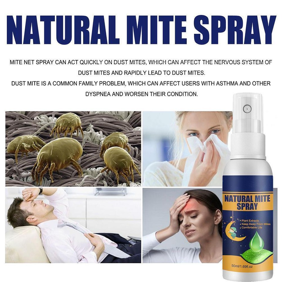 1 x Mite Cleaning Spray Spray Anti Scabies Treatment Cream For 🌞UK ...