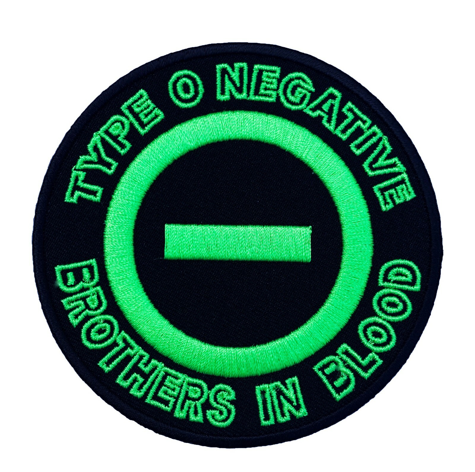 Type O Negative Patch (3 Inch) NEW Iron on Badge Metal Brothers in ...