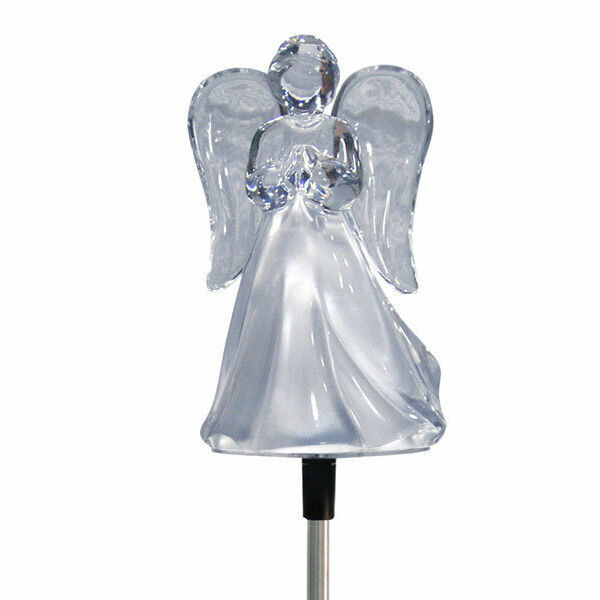 Garden Sun Light E2200 Solar Powered Angel for sale online | eBay