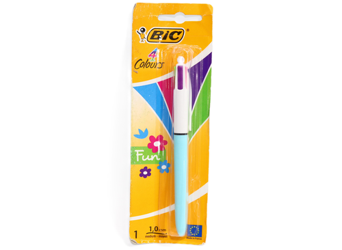 Bic 4-colours Fun Fashion Ball Pen 887776 Medium Point 1.0mm Pink ...