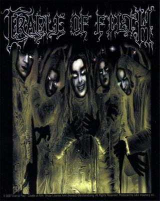 Cradle Of Filth Group Sticker Decal Metal New | eBay