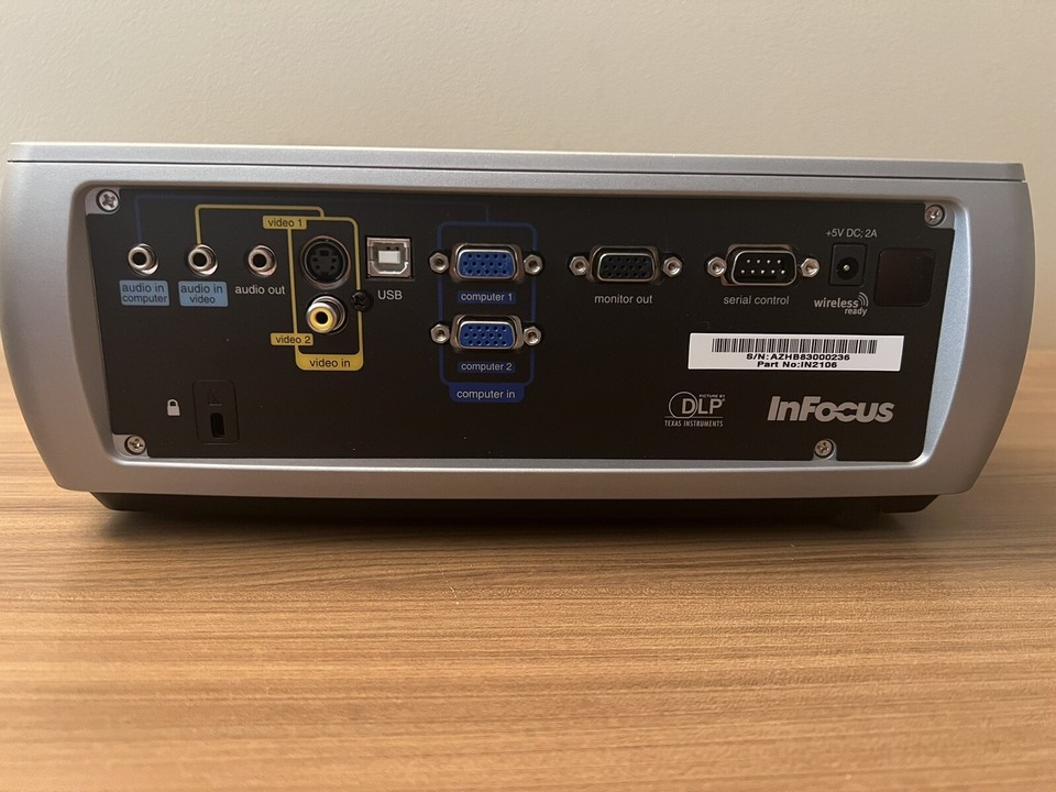 InFocus IN2106 DLP Multimedia Video Projector | eBay