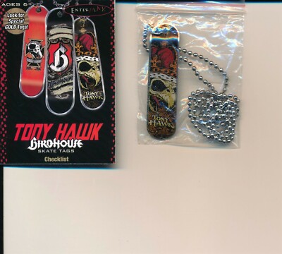 TONY HAWK BIRDHOUSE SKATE TAGS SINGLE SKATEBOARD TAG #1 CROWN | eBay