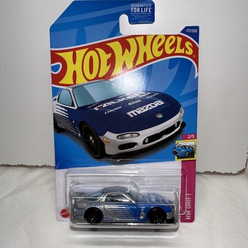 HOT WHEELS '95 Mazda RX-7 Silver Car B5 | eBay
