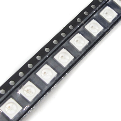 50PCS WS2812B 5050 SMD Individually Addressable Digital RGB LED Chip 5V ...