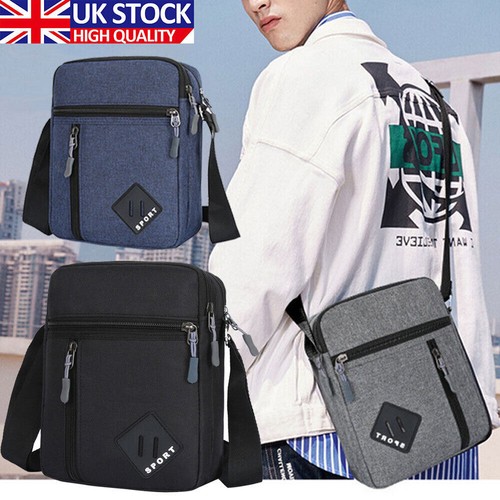 Men's Messenger Bag Waterproof Cross Body Shoulder Handbag Utility ...