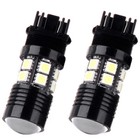 2pc 3157 4114 4157 LED DRL Driving Daytime Running Light Bulbs 12SMD ...