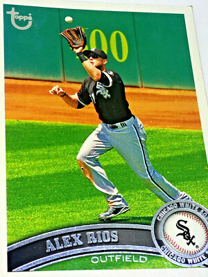 ALEX RIOS Chicago White Sox BASEBALL CARD 2011 Topps Target THROWBACK ...