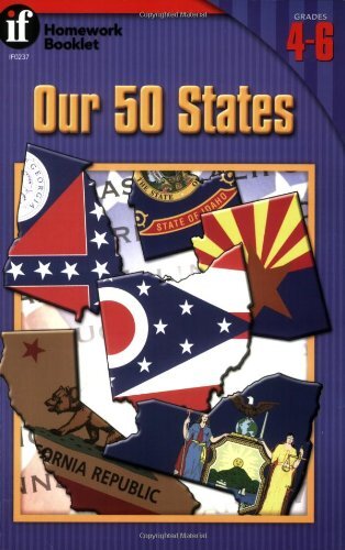 OUR 50 STATES HOMEWORK BOOKLET, GRADES 4-6 (HOMEWORK By Ron Wheeler ...