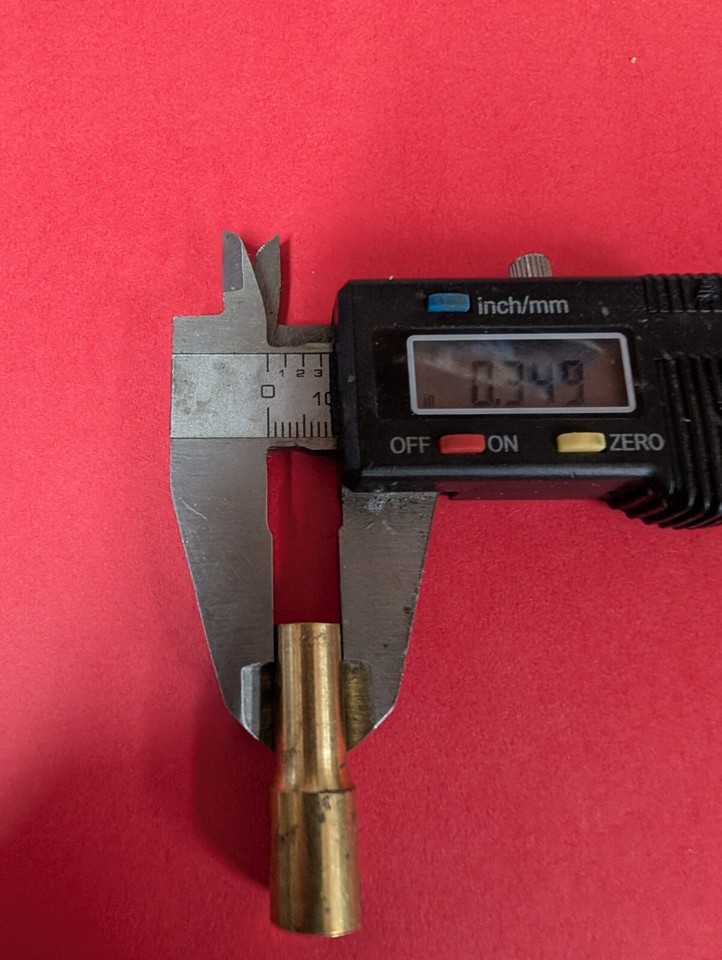 Brass RAMROD TIPS Set Muzzleloader Rifle,Pistol, Shotgun, Starter Or ...