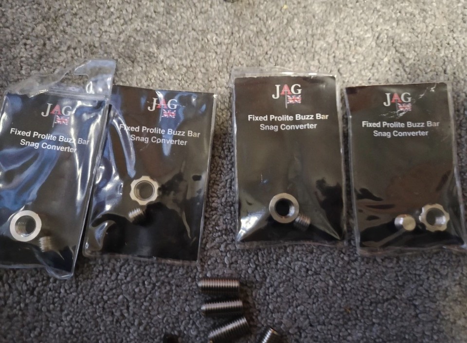 Jag 316 Stainless Steel 3 rod Buzz Bars with goal post threads and ...