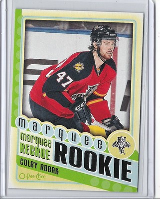 12-13 2012-13 O-PEE-CHEE COLBY ROBAK MARQUEE ROOKIE 573 FLORIDA ...