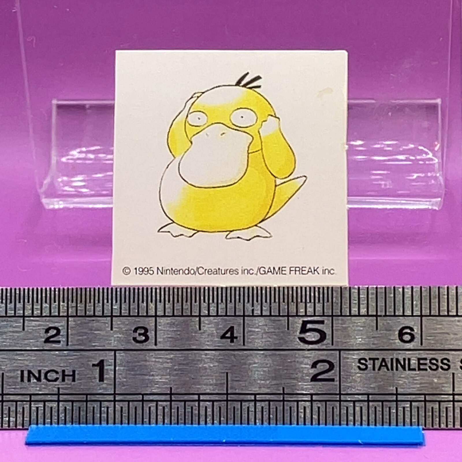 Psyduck Pokemon Sticker Seal Nintendo TCG Vintage Japanese Very Rare ...