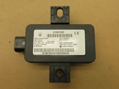 2014-2017 MASERATI GHIBLI SEDAN TPMS TIRE PRESSURE MONITORING CONTROL ...