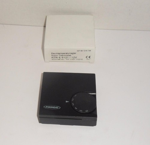 Proheat 3822248K RTR-E 6121 / 12V Room Thermometer 9100 Transit Coach ...