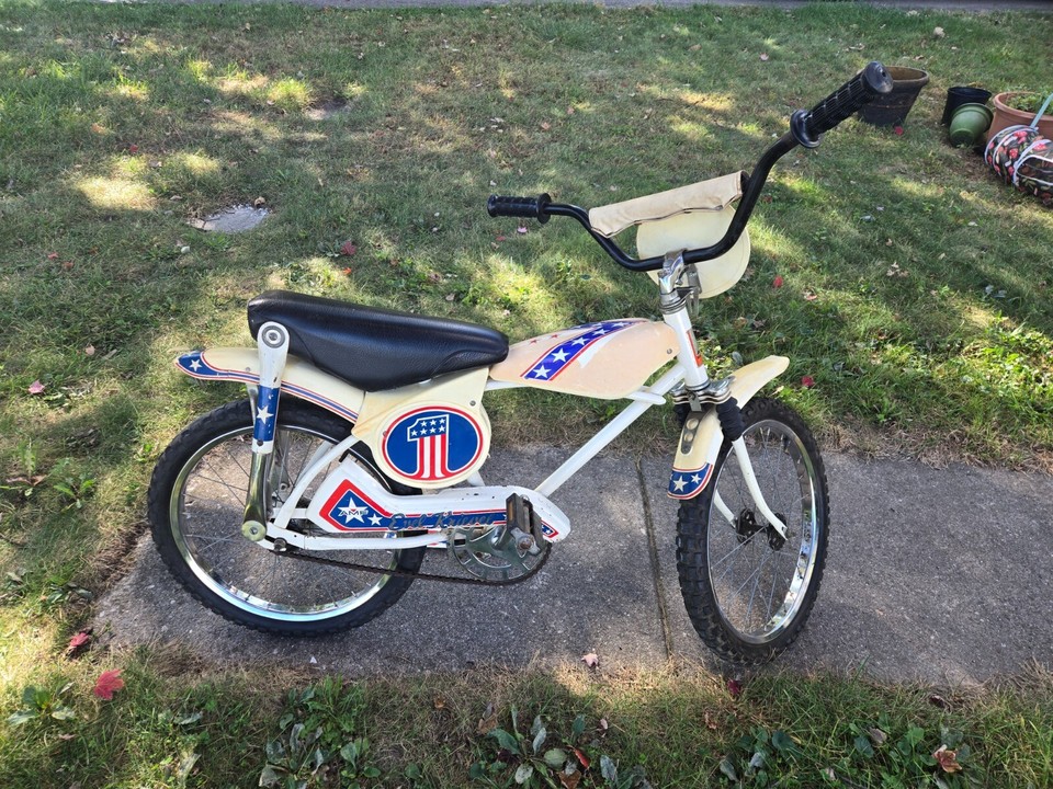 OLD SCHOOL BMX 1976 AMF ROADMASTER EVIL KNIEVEL COMPLETE BMX VINTAGE ...