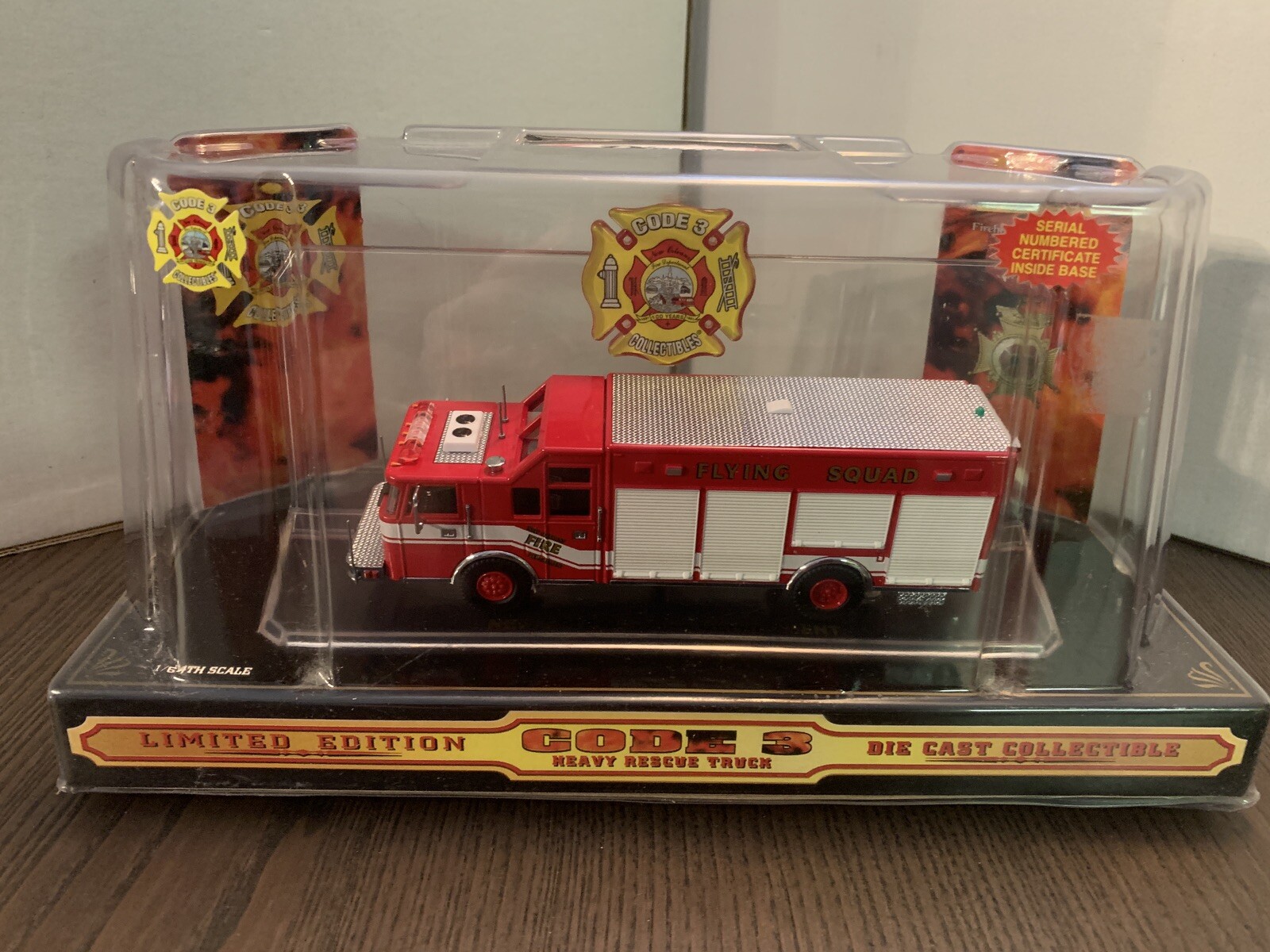 Code 3 Collectibles New Orleans Fire Department Flying Squad Pierce ...