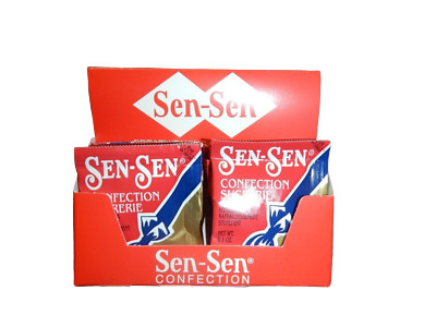 1 box 12-PACKETS Old VINTAGE candy SEN SEN mint licorice breath ...