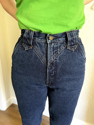 Vintage Rocky Mountain Cotton Blue Jean High Waisted Mom Pants- 28/7 | eBay