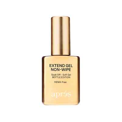 Apres Extend Gel Soak Off / Soft Gel (15 ml) No Wipe GOLD BOTTLE 0.5oz ...
