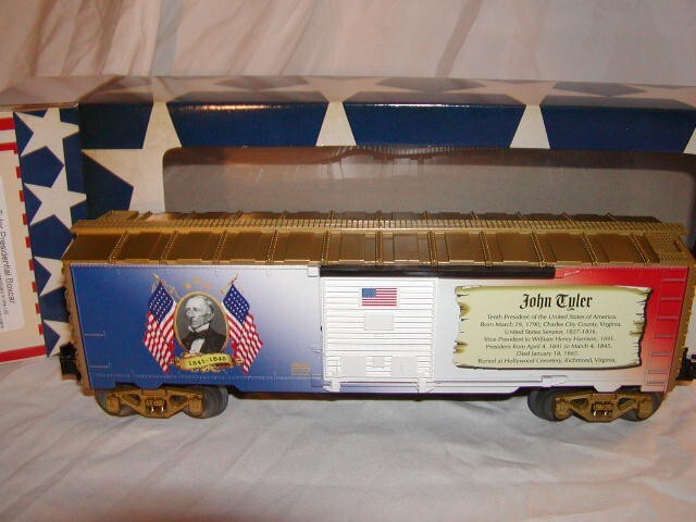 Lionel 2338050 John Tyler Presidential Series Box Car O 027 USA 2023 ...