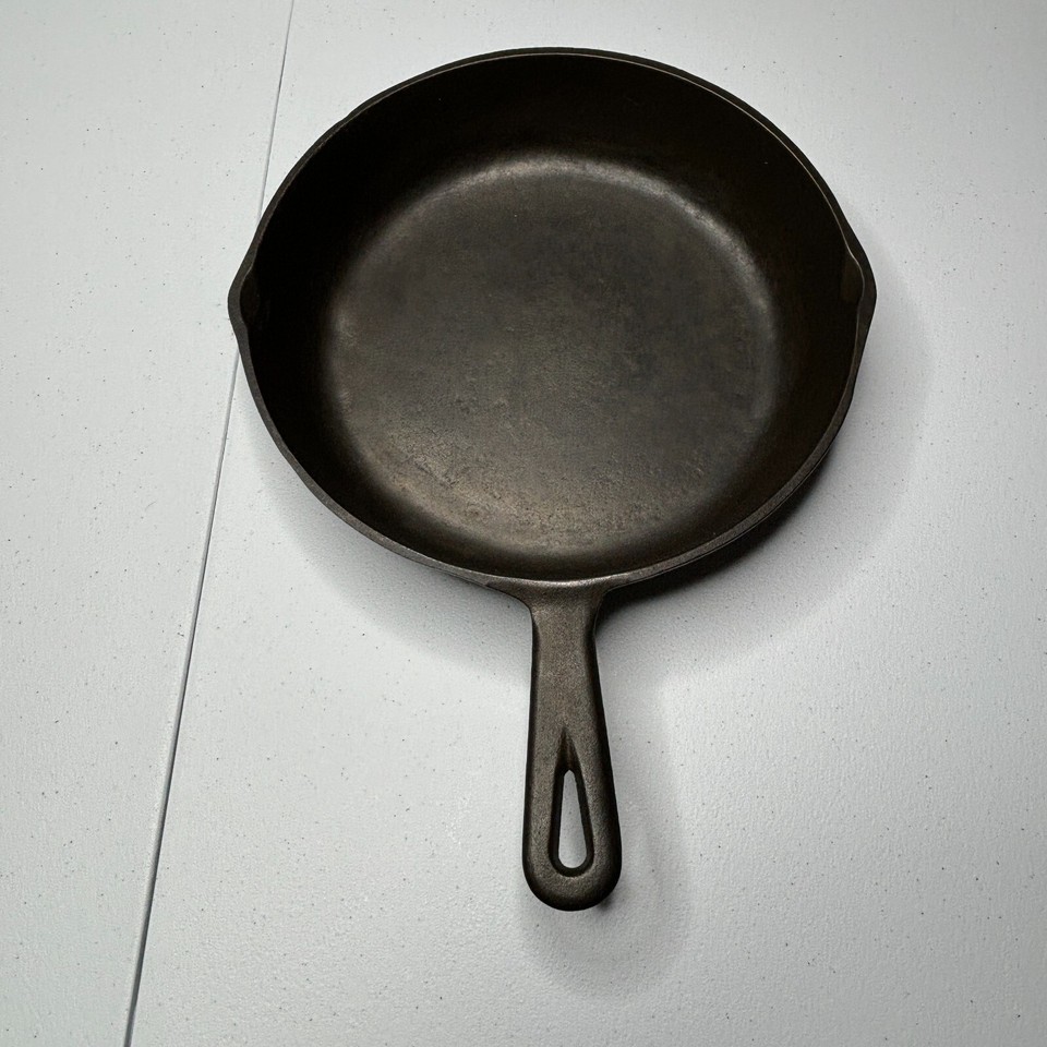 Vintage Birmingham Stove Range/BSR Cast Iron 10 1/8" #7 Skillet | eBay