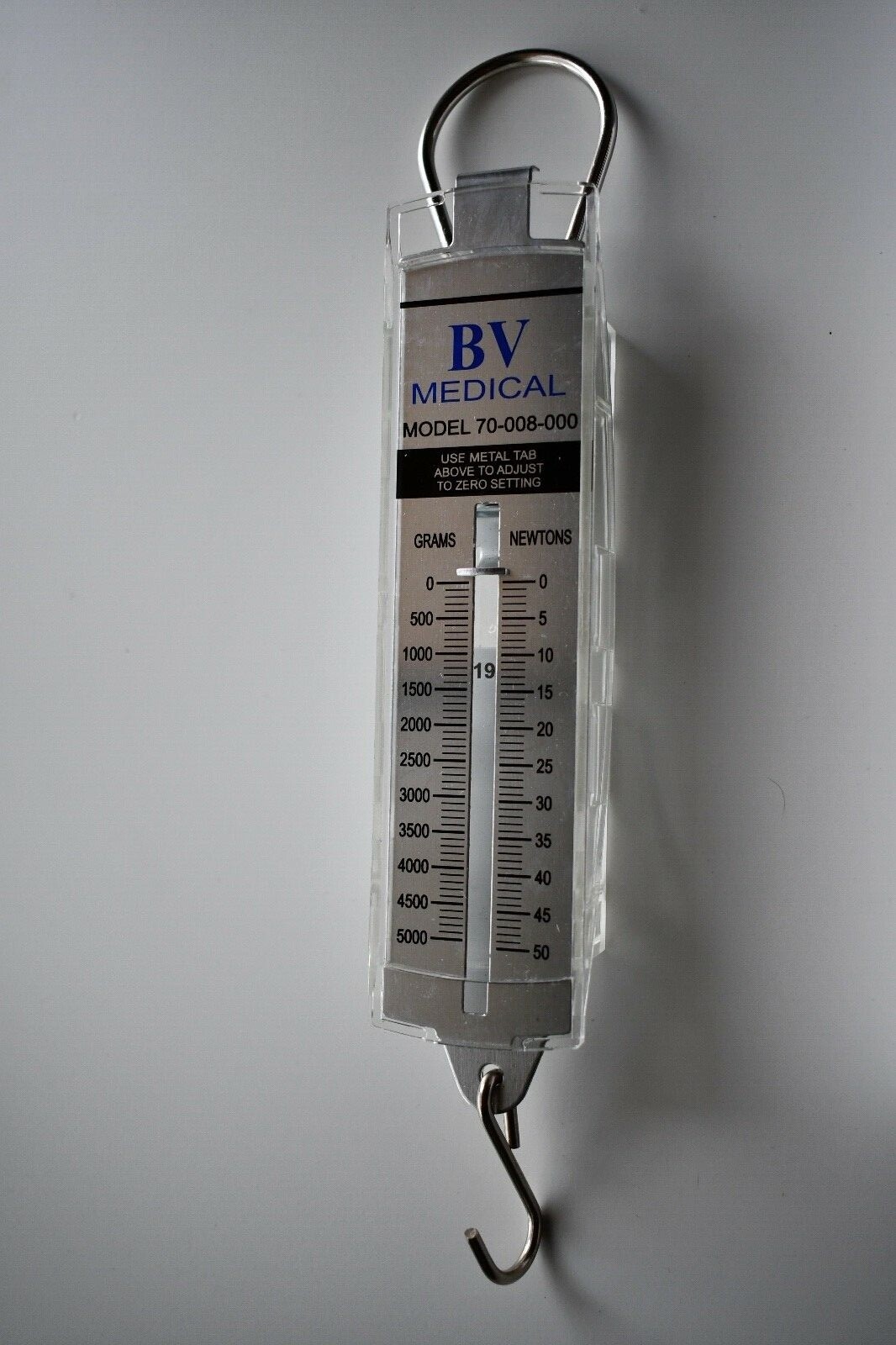Lot of 3 BV Medical Spring Scale Model: 70-008-000, 0-5,000 Grams, 0-50 ...