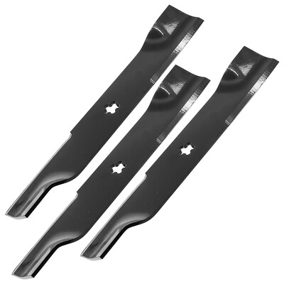3 Mower Deck Blade For Oregan Craftsman Husqvarna 539113425 350458 ...