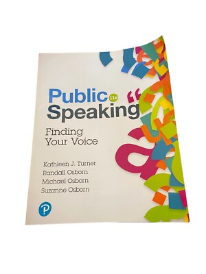 PUBLIC SPEAKING Finding Your Voice 9780134380926 | eBay