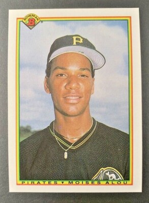 1990 Bowman - Moises Alou #178 Pittsburgh Pirates - ROOKIE | eBay