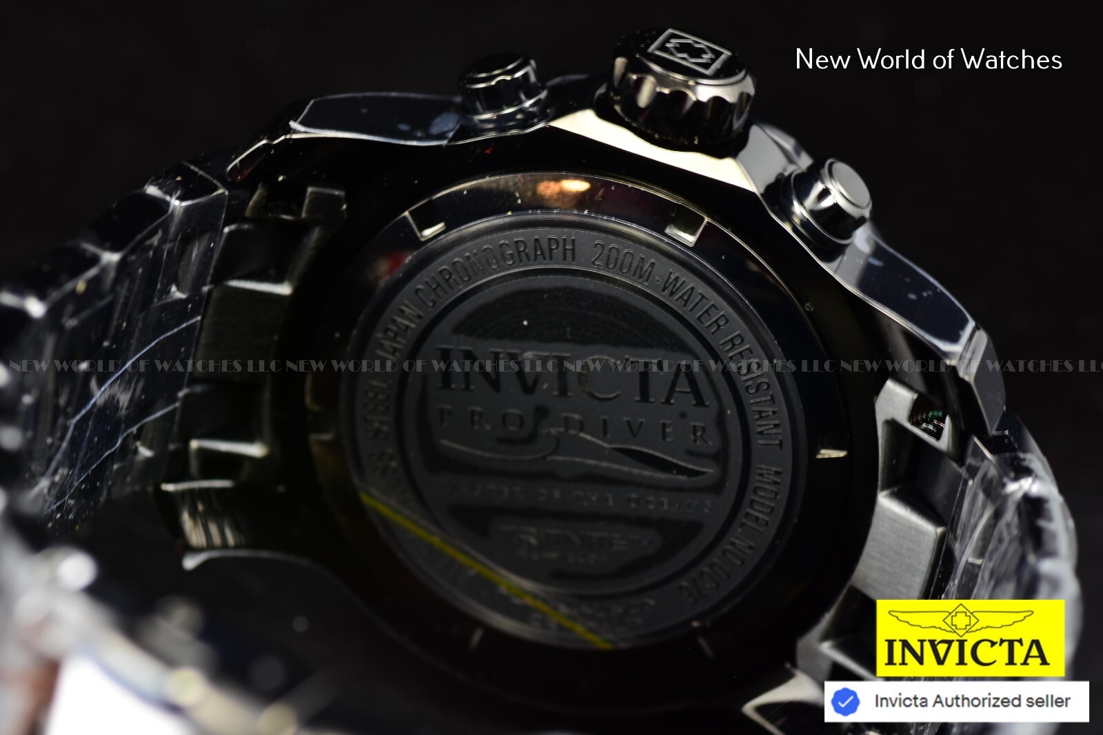Invicta Men's 48mm Pro Diver SCUBA Chronograph COMBAT Triple Black SS ...