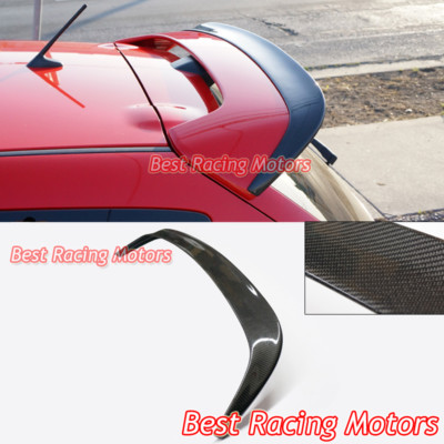 For 2007-2009 MazdaSpeed 3 MS Style Add On Roof Spoiler Wing (Carbon ...