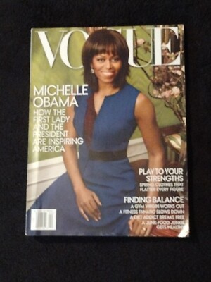 Vogue Magazine April 2013 Michelle Obama Cover - Playing To Your ...