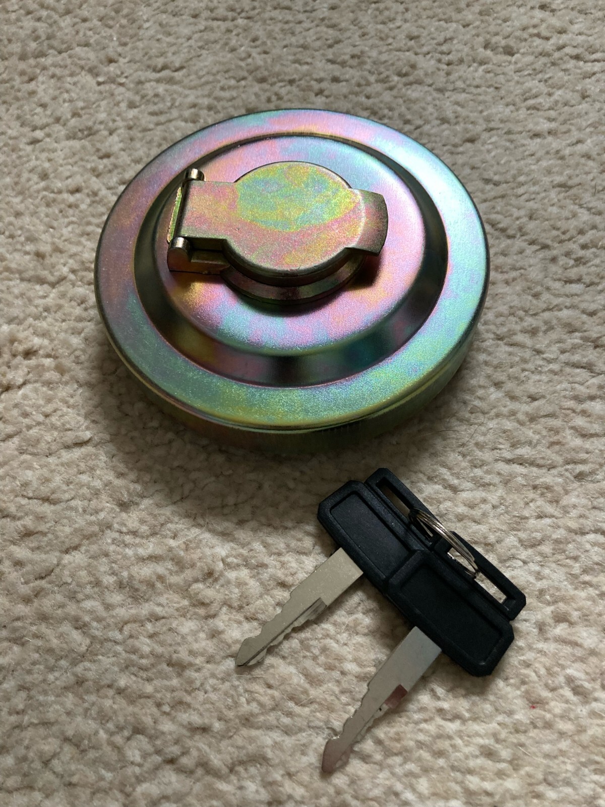 Fits Daewoo & Doosan SL Solar Range Excavator Fuel Cap and Keys | eBay UK