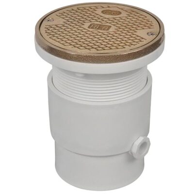 IPS 6" Adjustable PVC Cleanout Cover with Crown & Bushing | eBay