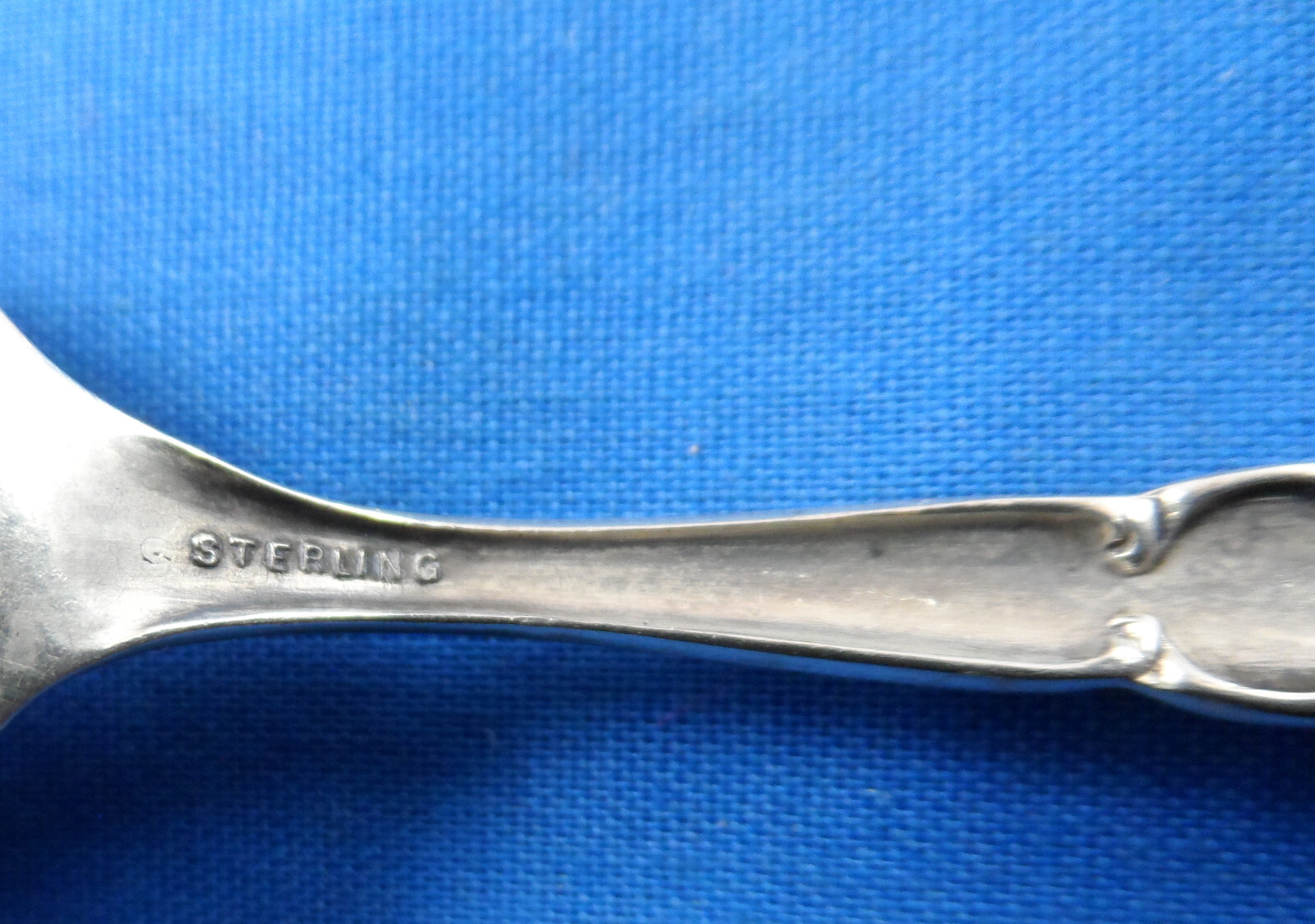 5-1/8" Antique Rare Florida Spoon Kissing Lovers Sterling Silver ...