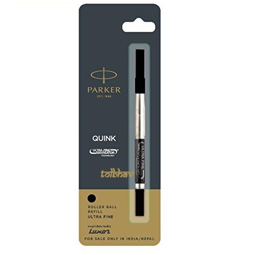 6 ricariche per penna roller Parker Vector Frontier inchiostro nero ...