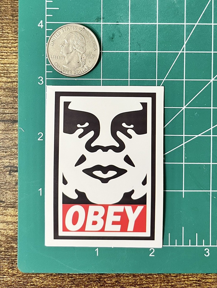 Obey Sticker Pack Lot Of 5 Skateboard Art New Ebay Shepard Fairey