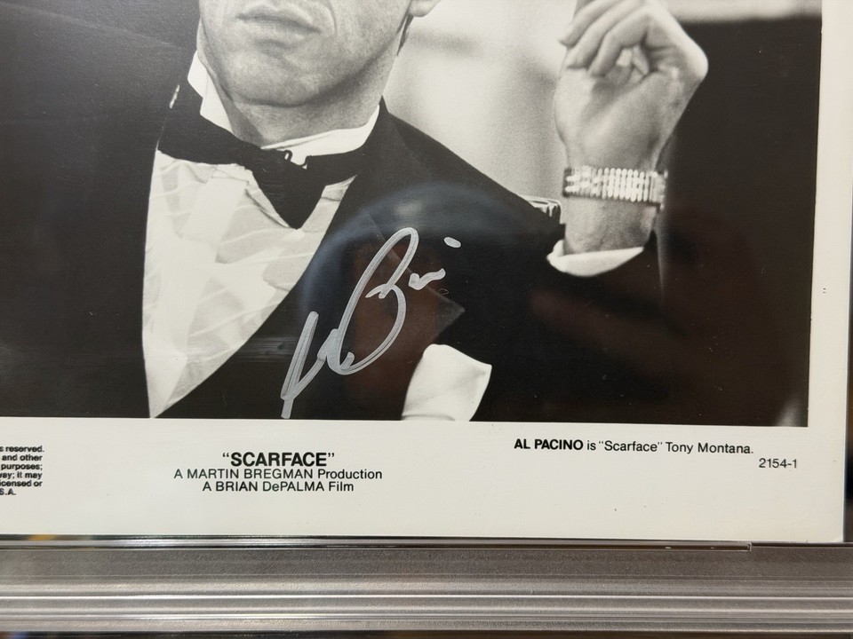 Al Pacino Signed 8x10 Promo Photo PSA Autograph Authentic Scarface ...