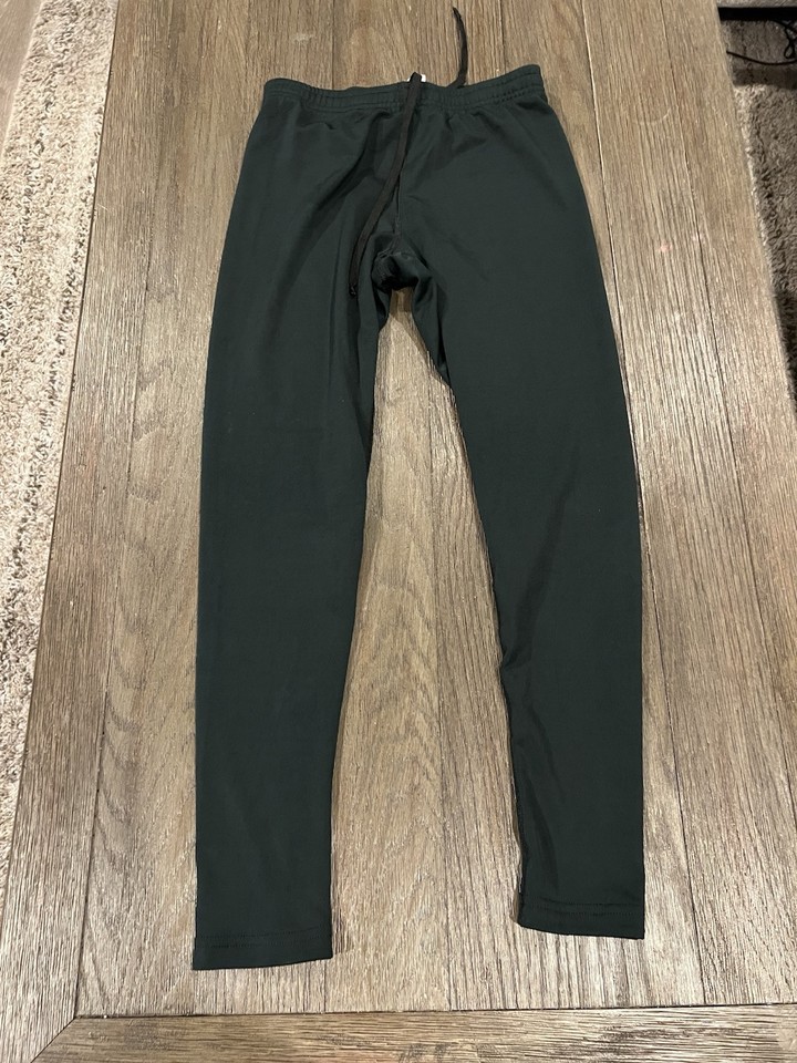 Mens Spandex Tights Compression Pants Black Medium M Meggings | eBay