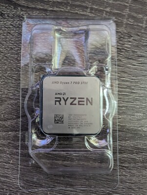 AMD AM4 Ryzen 7 PRO 3700 8-Cores 16-thread 3.6GHz Rare OEM USA Seller ...