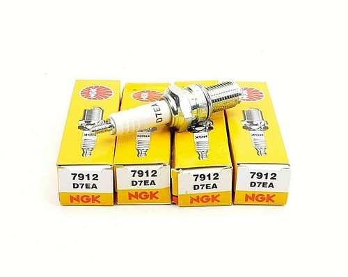 NGK SPARK PLUG D7EA Pack of 4 D-7EA #7912 7912 for BMW Honda Kawasaki ...